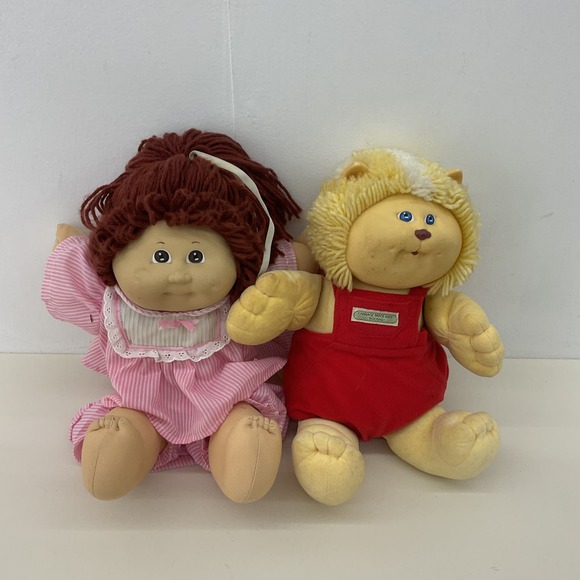 CPK | Toys | Cpk Cabbage Patch Kids Lot 2 Vintage Play Dolls Koosa Pet ...